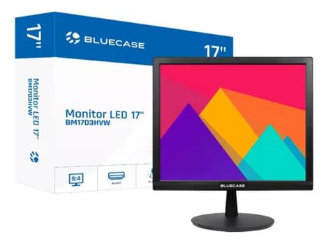 Monitor Led 17" Bluecase Bm17d3hvw - Svga/hdmi/vga/vesa Preto 5:4 ...