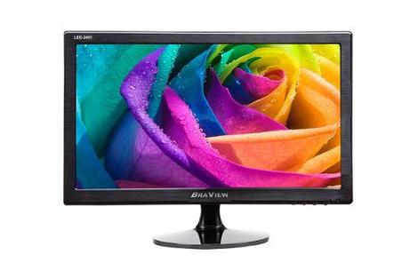 Monitor led 24 polegadas vga+hdmi - Braview - Monitor para Computador - Magazine Luiza