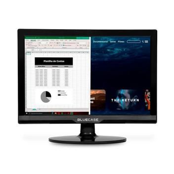 Monitor Led Bluecase 19" Polegadas BM19X5HVW HDMI VGA - Monitor para PC ...