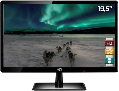 Monitor Led Hq 19.5 Hq19.5 Whq-Led Hdmi Preto - Hq Screen - Monitor ...