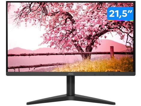 Monitor para PC AOC 22B1HM5 21,5” 75Hz LCD/LED - Widescreen Full HD ...