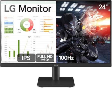 Monitor PC Gamer LG 24” IPS, Full HD, 100Hz, HDMI - 24MS500- - Monitor ...