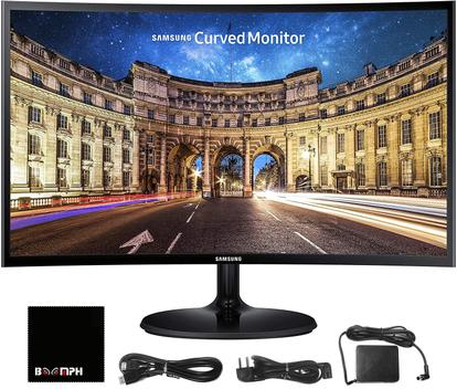 Monitor SAMSUNG CF390 LC27F390FH LCD FHD de 27 polegadas 1920x1080 ...