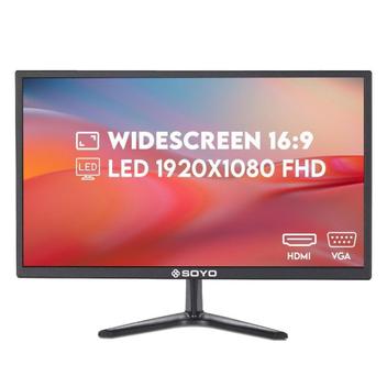 Monitor Soyo Led 21,5'' Full Hd Widescreen Sm215L01 Vga Hdmi - Monitor ...