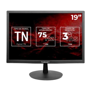 Monitor TGT ST19G, 19 Pol., TN, HD, 3ms, 75Hz, HDMI, TGT-ST19G-BL01 ...