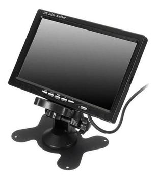 Monitor Veicular 7 Polegadas Dual Vídeo Lcd Camera Ré Dvd - Alinee ...