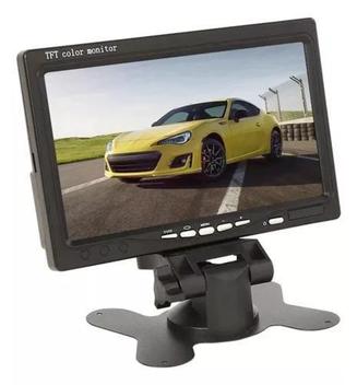 Monitor veicular 7 polegadas lcd portátil - TOMATE - Monitor Automotivo ...