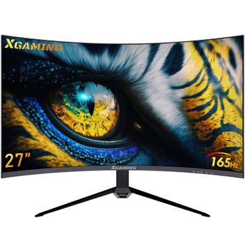 Monitor XGaming de 27 polegadas curvo 2K 165 Hz 1500R QHD 2560x1440p ...