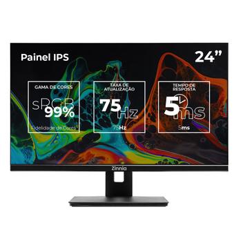 Monitor Zinnia Zeugo, 24 Pol. IPS, FHD, SRGB 99, 75Hz, HDMI/VGA, ZNO ...