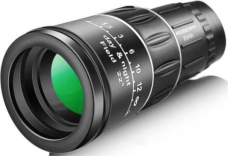 Monocular PankooMonocular 16X52 HD para adultos FMC Compact - Camping ...