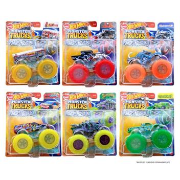 Monster Trucks Power Smashers - Sortido 1/64 - Hot Wheels - Mattel ...