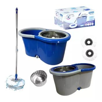 Mop Balde Esfregão Giratório Com Alça Sortido - CLEAN TECH - Mop ...