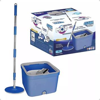Mop Giratório Balde Separador 360 Graus - Sortido - CLEAN TECH - Mop - Magazine Luiza