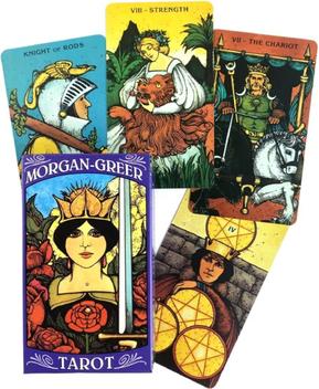Morgan-Greer Tarot Deck Tarô De Morgan Greer Baralho De Cartas de ...