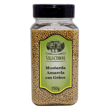 Mostarda Amarela em Graos - Villa Cerroni - 150 g - Mostarda - Magazine ...