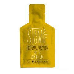 Mostarda c/ picles strumpf sachê 20g c/ 60 unidades - Mostarda ...