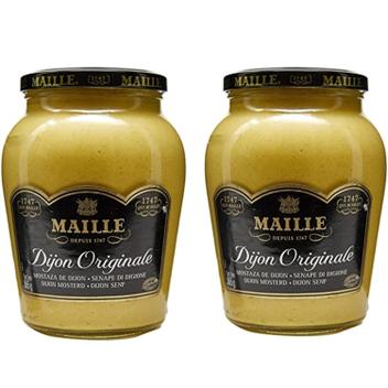 Mostarda Francesa MAILLE Dijon Original 865g (2 vidros) - Mostarda - Magazine Luiza