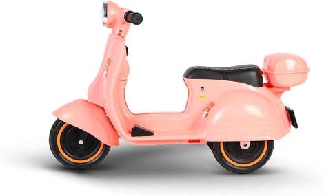 Moto Elétrica Infantil Scooter Cubi Joy 6v Rosa - Bang Toys - Moto ...