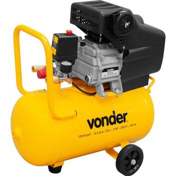 Motocompressor de ar MCV 25 25 litros 220V VONDER - Compressor ...
