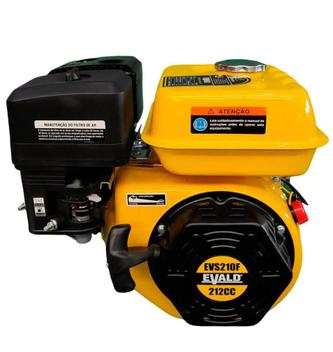 Motor à Gasolina 7 HP 4 Tempos Multiuso Partida Manual EVS210F EVALD ...