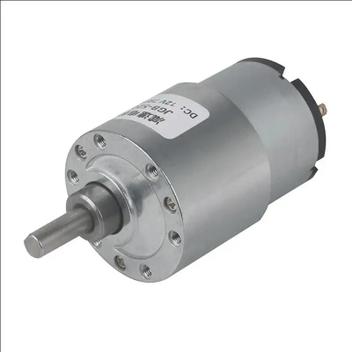 Motor De Engrenagem Dc De Alto Torque 6v/12v/24v, Motor Elétrico Com Caixa De Engrenagens De ...