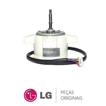Motor ventilador da evaporadora ar condicionado lg - 4681a20168b ...