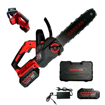 Motosserra Com 2 Baterias 24V Portátil Super Prática - Nakan ...
