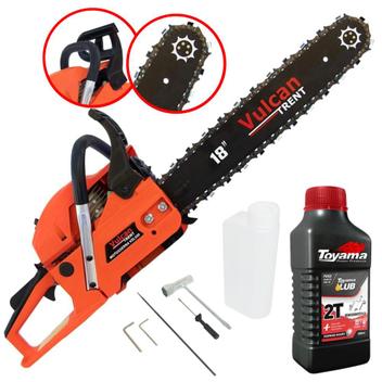 Motosserra Motorserra Profissional Vulcan Trent VSL-550 Á Gasolina 2T 55cc 3HP 11.000RPM Potente ...