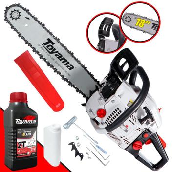 Motosserra Toyama TCS58H Á Gasolina 2T 55cc 3,2HP 12.000RPM Robusta e de Alta Potência Ideal ...
