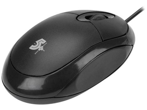 Mouse 5+ Óptico 1000DPI 3 Botões - Office - Mouse - Magazine Luiza