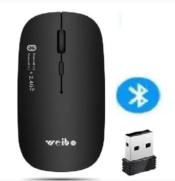Mouse bluetooth e Wireless Recarregavel - weibo - Mouse - Magazine Luiza