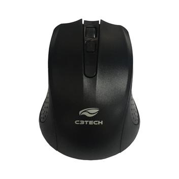 Mouse C3 Tech Sem Fio USB Preto - M-W20BK - Mouse sem Fio - Magazine Luiza