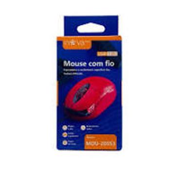 Mouse com fio mod: in20053 usb 1.2m economico e confortavel, superfice ...