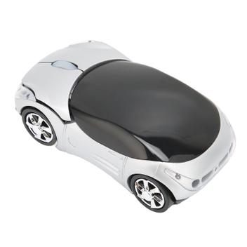 Mouse de carro sem fio ASHATA Cool Sport Car 2,4 GHz para PC Silver ...