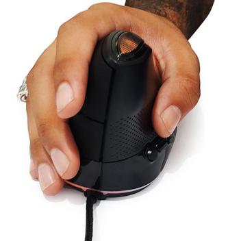 Mouse Ergonômico Gamer Rgb Vertical Mauser Usb com fio - HAIZ - Mouse ...