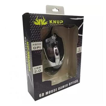 Mouse Gamer 4800Dpi 6 Botoes Led Rgb Knup Kp-Mu004 - Knup Importacao ...