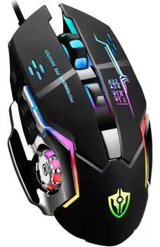 Mouse Gamer Com Led V6 Com Fio - Mouse Gamer - Magazine Luiza