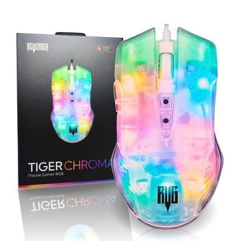 Mouse Gamer De Alta Performance Com Design Transparente E Rg - Revenger ...