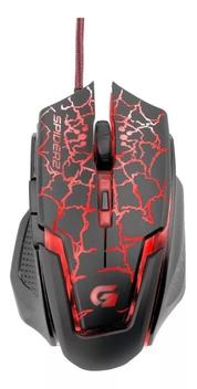 Mouse Gamer Fortrek Tarantula, USB, Óptico, Preto e Vermelho - OM702 ...
