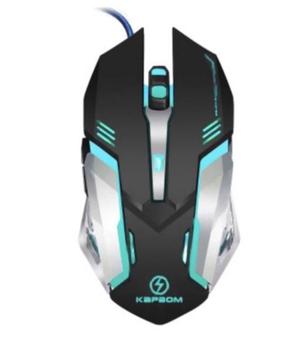 Mouse Gamer Kapbom KA-616 USB com LED 2400 DPI Alta Performance e Estilo para Seus Jogos - LOJA ...