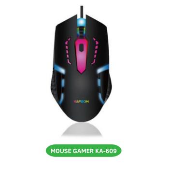 Mouse Gamer Kapbom Óptico 3200DPI - 4 Botões - KA-609 - Mouse Gamer - Magazine Luiza