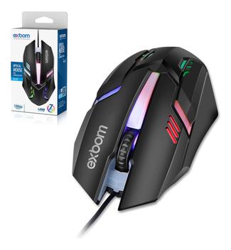 Mouse Gamer Led Rgb 7 Cores Com Fio Usb 1200dpi Ms-62 Exbom - NoBrand ...