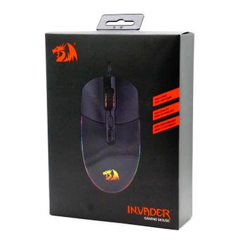 Mouse Gamer Redragon Invader M719-RGB / 10000 Dpi - Preto - Mouse Gamer ...