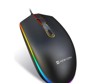 Mouse Gamer RGB Led Neon Newton - Mouse Gamer - Magazine Luiza