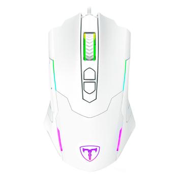 Mouse Gamer T-Dagger Brigadier T-TGM206W / 7200 Dpi - Branco - Mouse ...