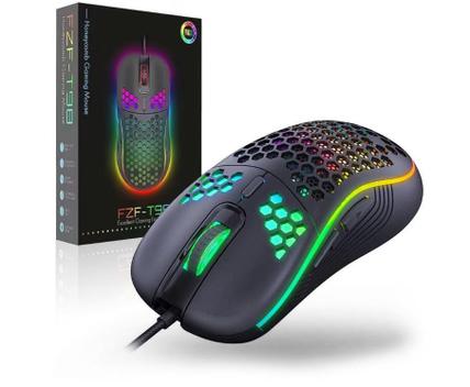 Mouse Gamer Usb com Led RGB e 7200 DPI Ebai - FZF-T98 - Mouse Gamer - Magazine Luiza