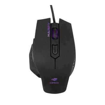Mouse Gamer USB MG-100BK Harpy 3200 DPI C3Tech - C3 Tech - Mouse ...