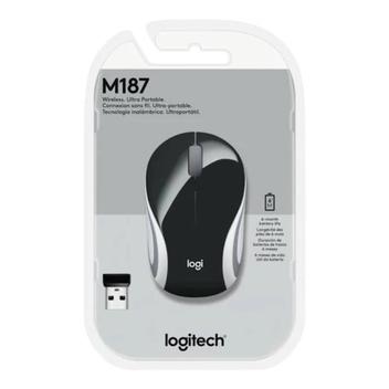 Mouse Logitech Usb sem fio Mini M187 1000Dpi Preto - Mouse - Magazine Luiza