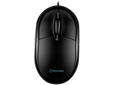 Mouse Movitec Óptico 1000DPI 3 Botões - OMFC-01 - Mouse com Fio ...