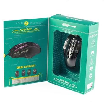 Mouse Óptico Gamer Weibo Wb-919 Rgb 1.8M - Weibo Profissional - Mouse ...